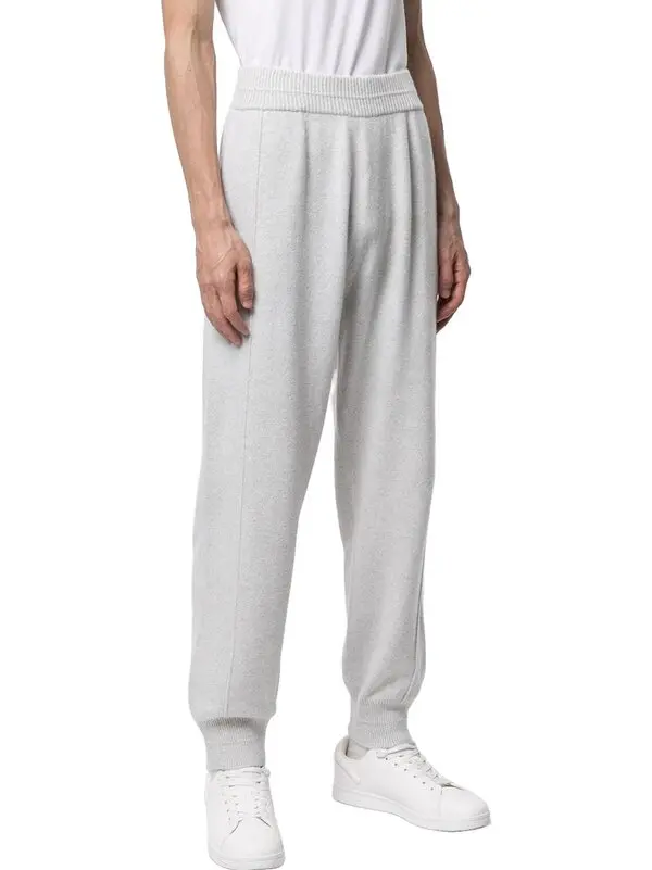 Helmut Lang Corduroy-detail Track Pants - Grey