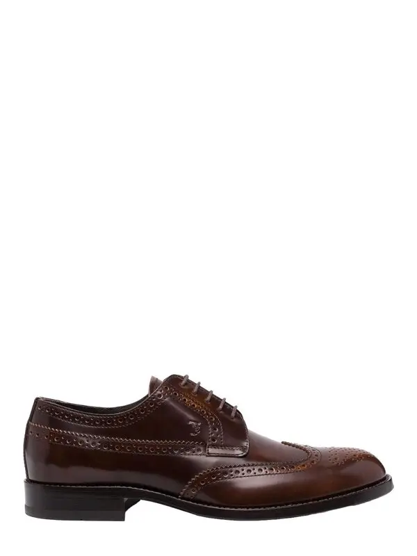 TOD'S Lace-up Leather Brogues - Brown