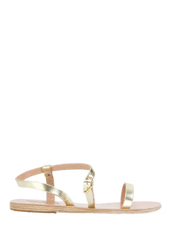 ANCIENT GREEK SANDALS Niove Flat Sandals - Metallic