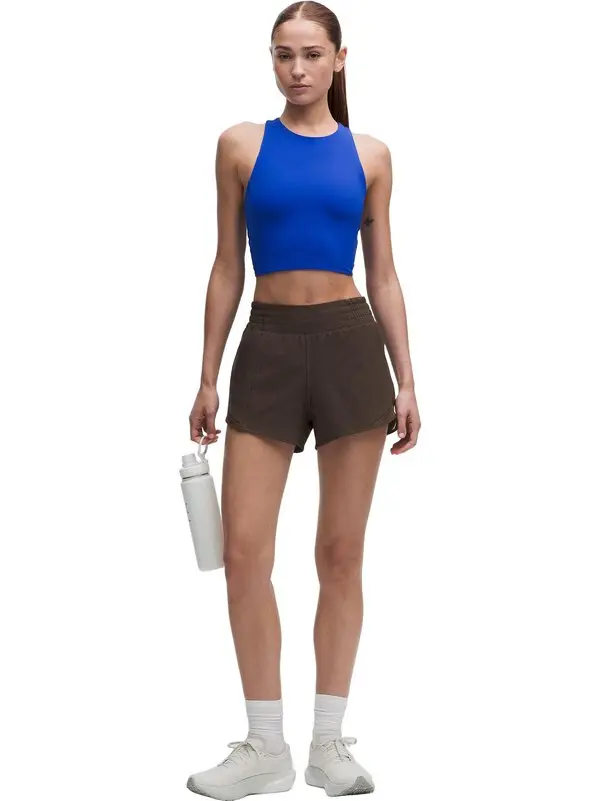 Lululemon Hotty Hot High-rise Lined Short - Walnut Crunch