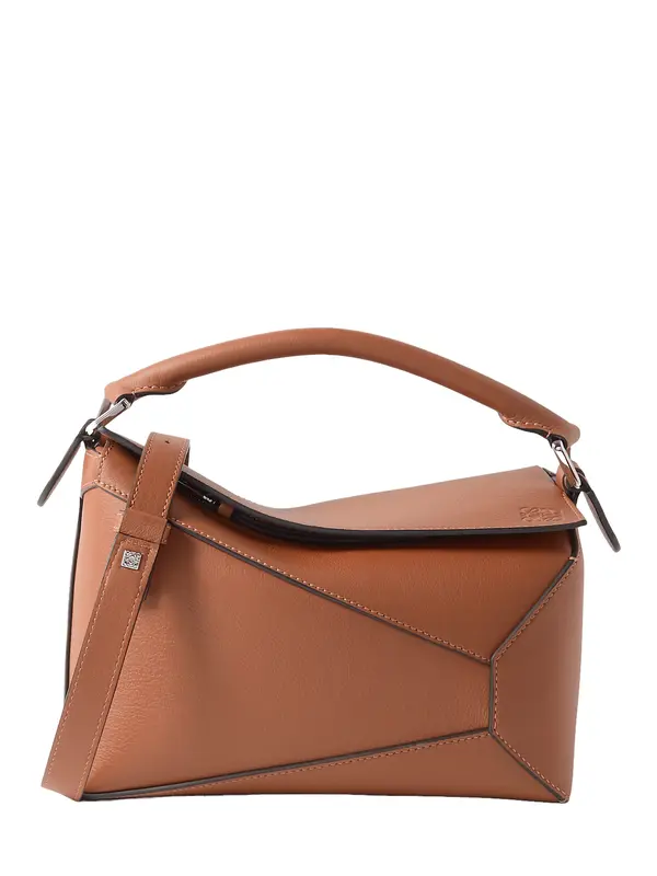Loewe Puzzle Edge Small Shoulder Bag - Brown