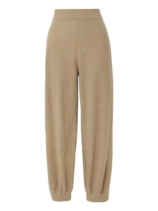 Loro Piana Cashmere Track Pants - Neutrals