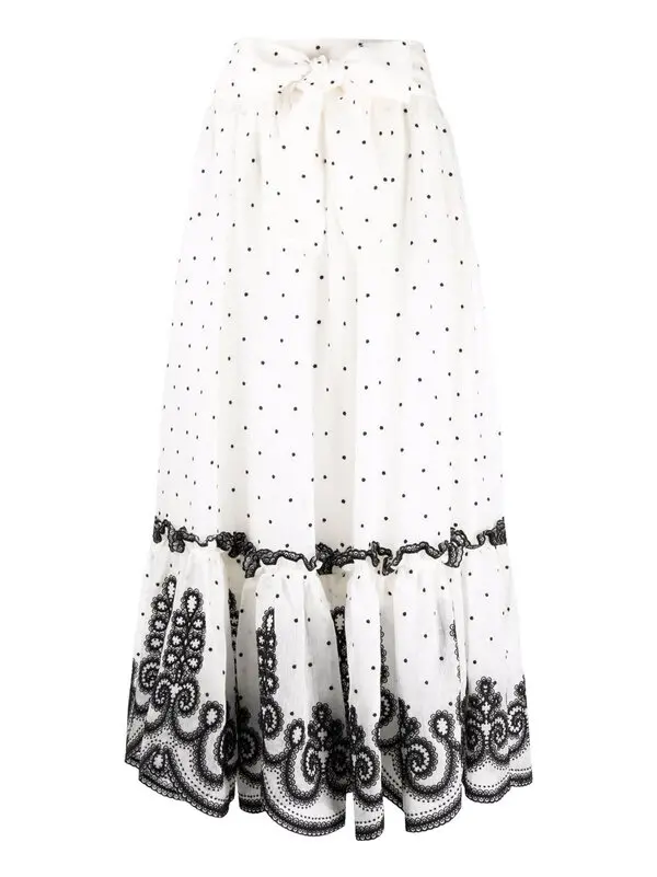 Zimmermann Loverstruck Rope Skirt - White