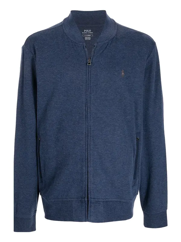 Polo Ralph Lauren Polo Pony Zip-up Sweatshirt - Blue
