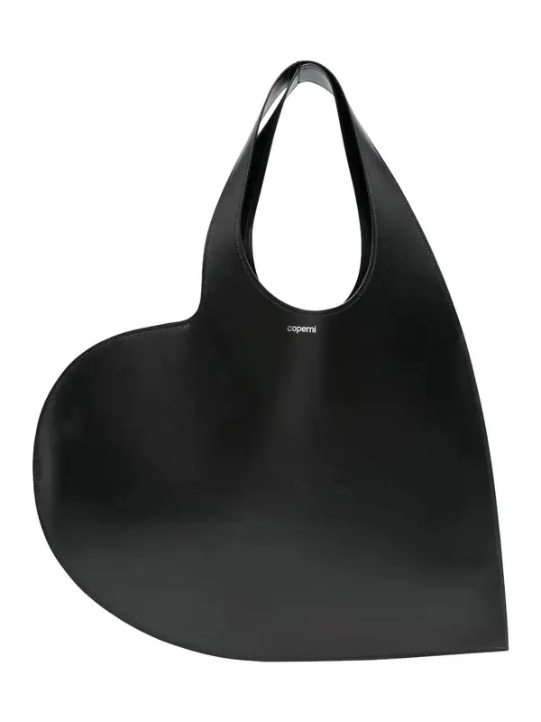 Coperni Heart Tote - Black