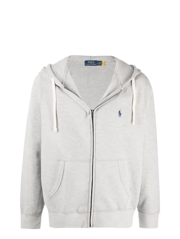 Polo Ralph Lauren Zip-up Hoodie - Grey