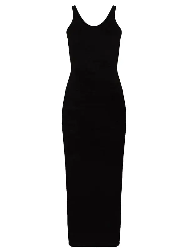 Remain Birger Christensen Elvirah Cutout Knitted Dress - Black