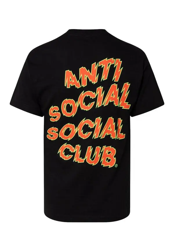 ANTI SOCIAL SOCIAL CLUB Maniac-print T-shirt - Black
