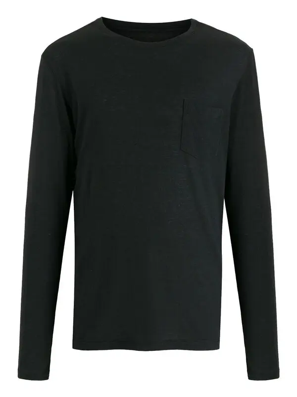 OSKLEN Rustic E-basics Pocket T-shirt - Black