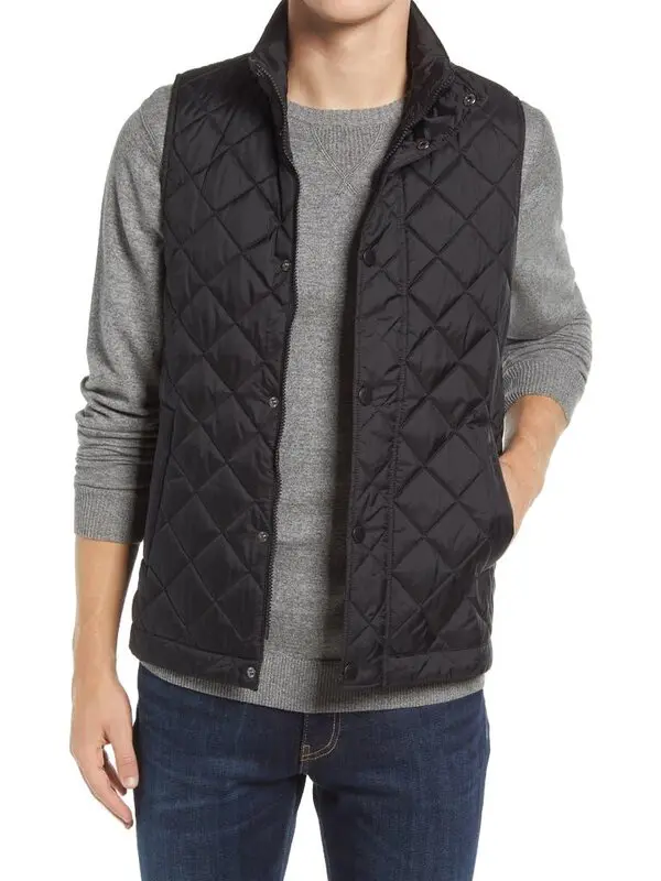 Barbour Barlow Quilted Vest - Black