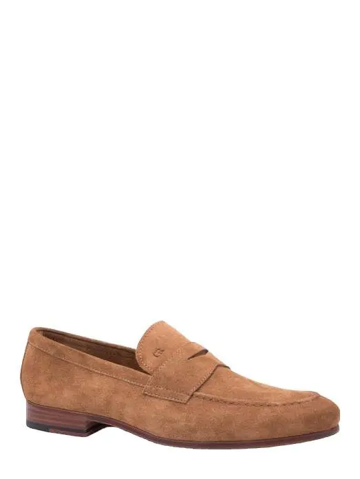 Gordon Rush Cartwright Penny Loafer - Rust Suede