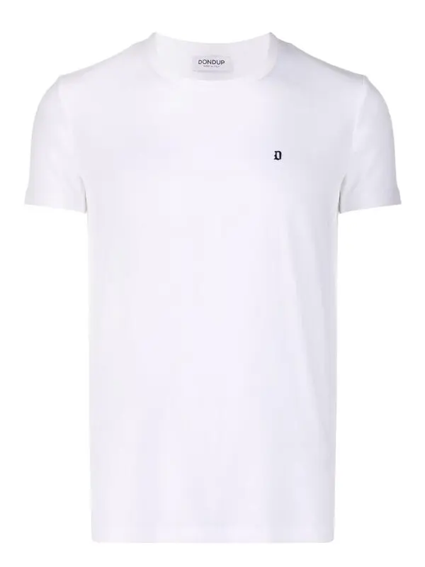 DONDUP Logo Crew-neck T-shirt - White