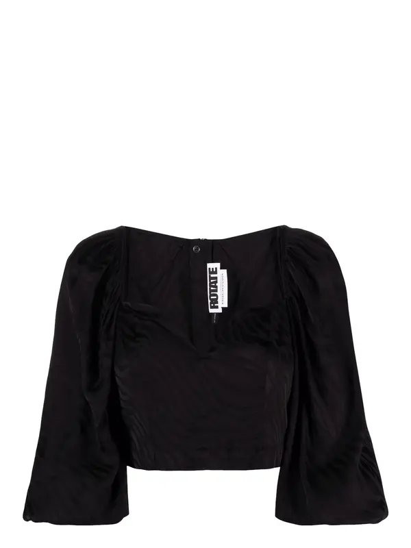Remain Birger Christensen Irina Blouse - Black