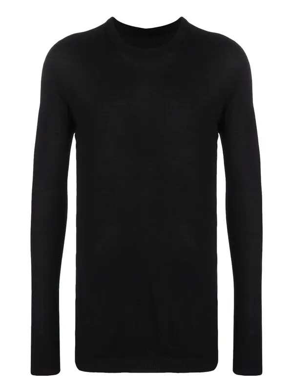 Boris Bidjan Saberi Rib-trimmed Cashmere Jumper - Black
