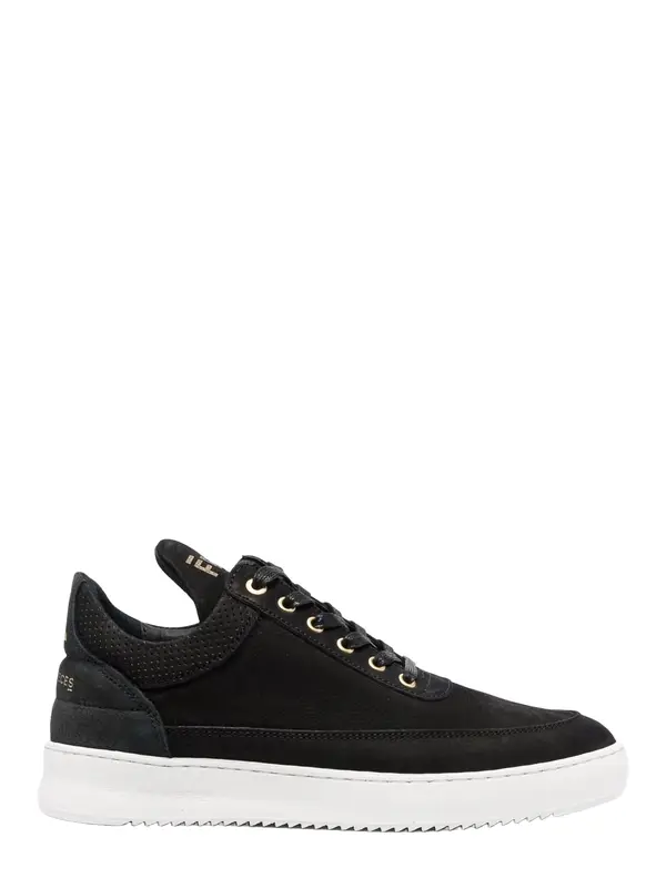 Filling Pieces Logo Low-top Sneakers - Black