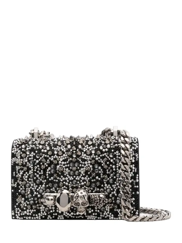 Alexander McQueen Mini Jewel Satchel - Black