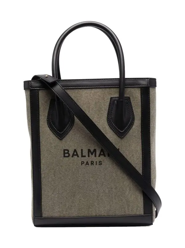 Balmain B-army Shopper Tote - Green