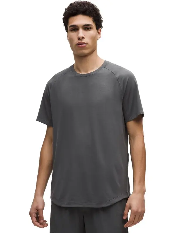 Lululemon License To Train Short-sleeve Shirt - Onyx Grey