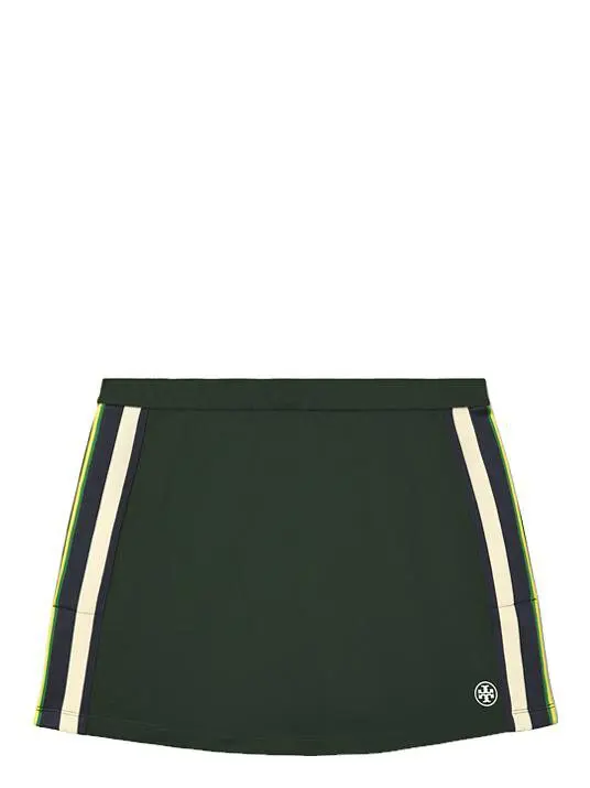 Tory Burch Tech Piqué Tennis Skirt - Conifer
