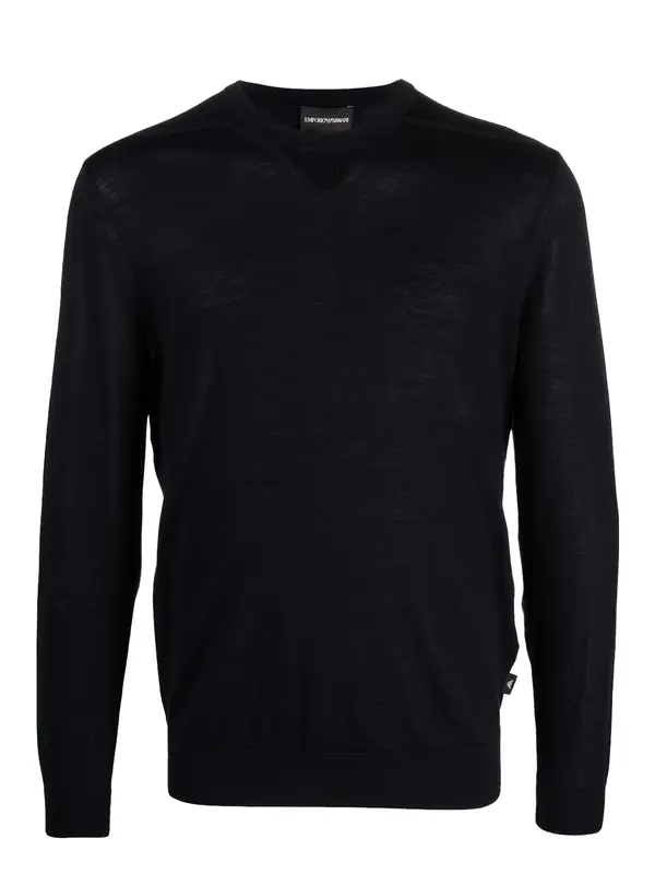 Emporio Armani Crew-neck Jumper - Blue