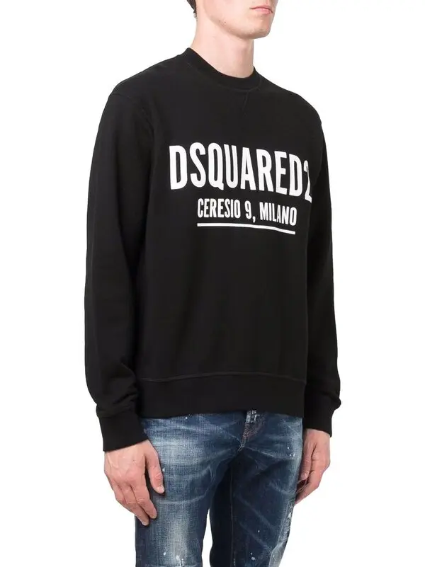 Dsquared2 Logo-print Sweatshirt - Black
