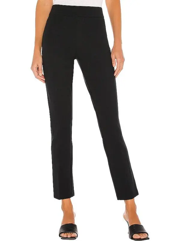 Spanx Smooth Perfectfit Ponte Slim Straight Pant - Classic Black