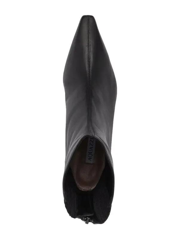 AQUAZZURA Saint Honore' 45mm Ankle Boots - Black
