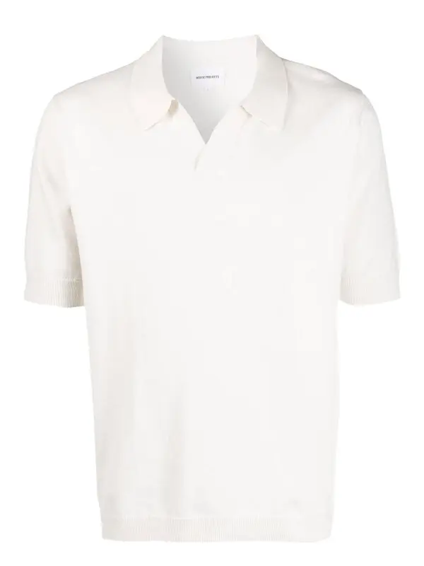 Norse Projects Spread-collar Polo Shirt - White