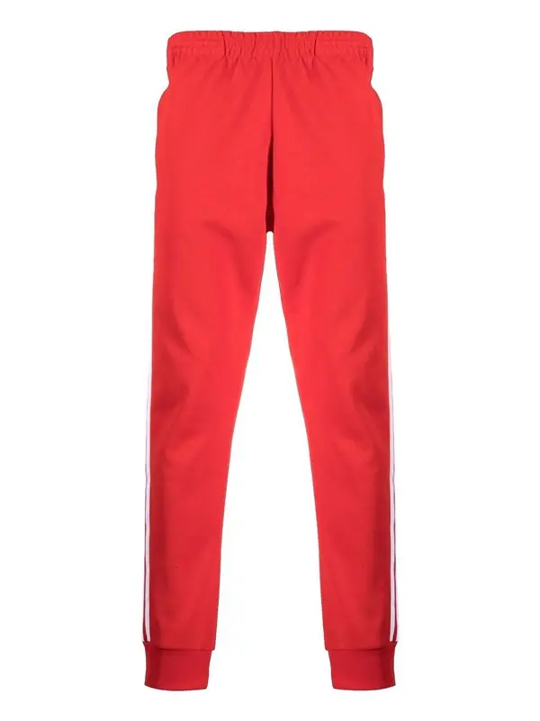 Adidas Embroidered-logo Track Pants - Red