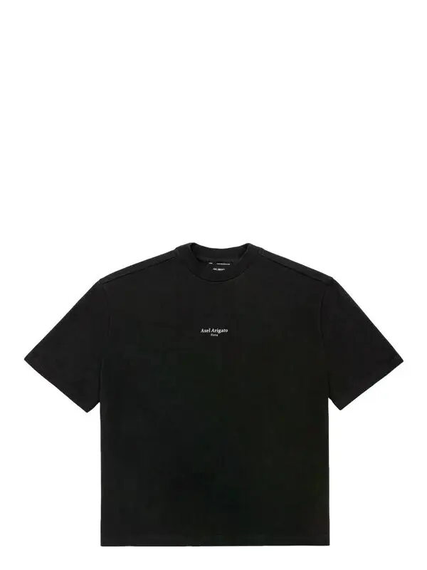 Axel Arigato Focus Logo-print T-shirt - Black