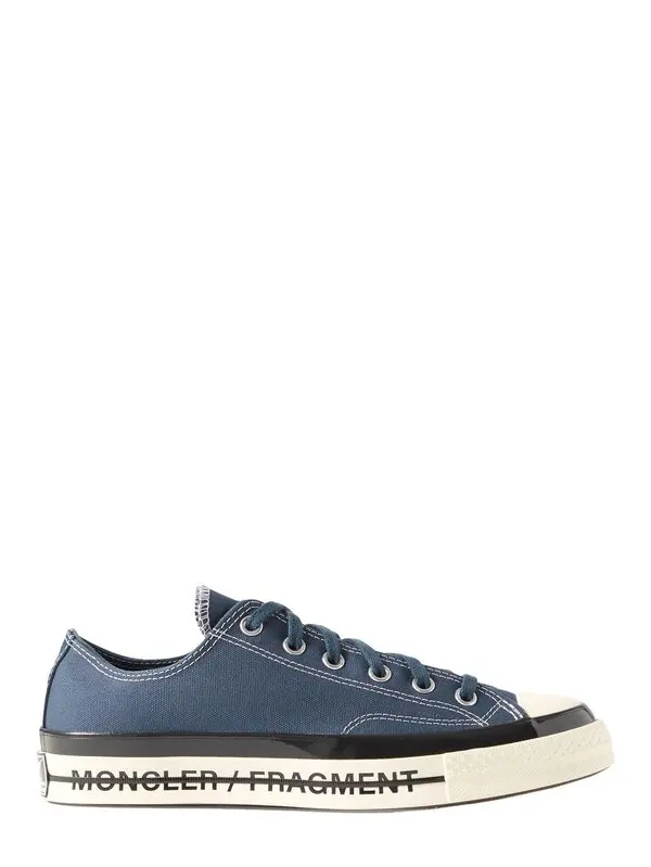 Moncler Converse 7 Fragment Fraylor Iii Canvas Sneakers - Blue