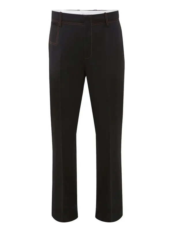 JW Anderson Slim-cut Trousers - Black