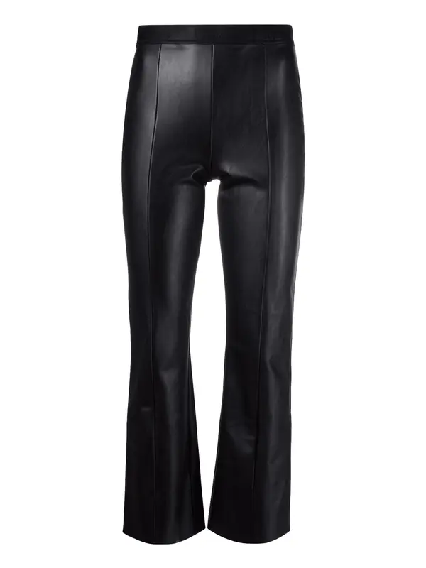 Wolford Jenna Faux-leather Trousers - Black