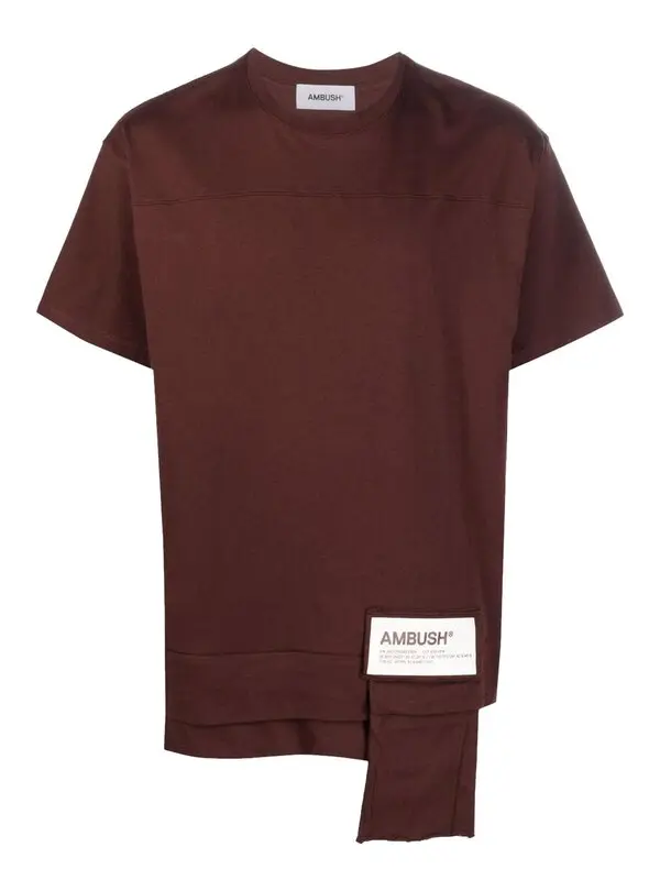 AMBUSH Waist Pocket T-shirt - Brown