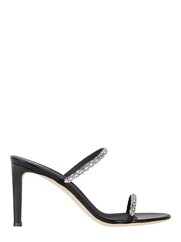 GIUSEPPE ZANOTTI Mauritia Stiletto Sandals - Black