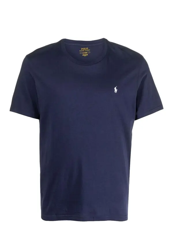 Polo Ralph Lauren Polo Pony-embroidered Cotton T-shirt - Blue