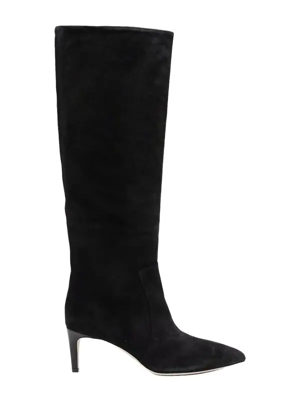 Paris Texas Pointed-toe Stiletto-heel Boots - Black