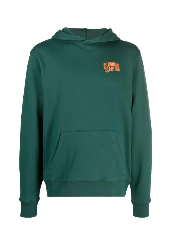 BILLIONAIRE BOYS CLUB Logo-print Cotton Hoodie - Green