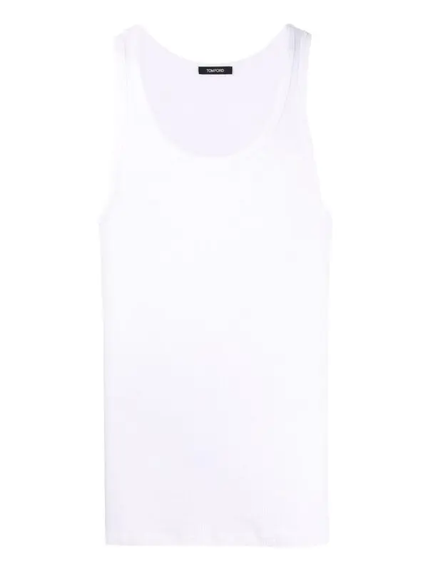 TOM FORD Sleeveless Tank Top - White