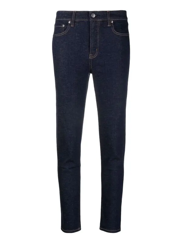 Ralph Lauren High-rise Skinny Ankle - Blue