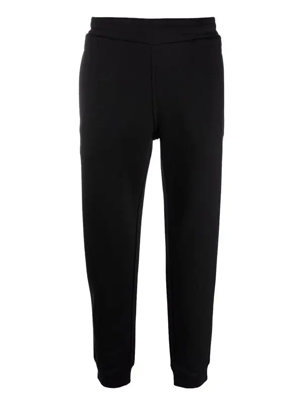 Emporio Armani Elasticated Track Pants - Black