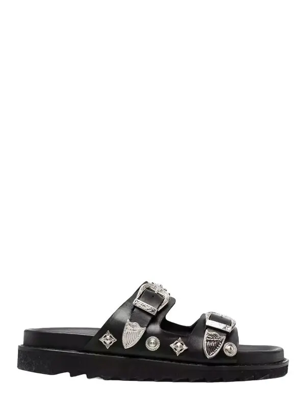 TOGA VIRILIS Pulla Sandals - Black