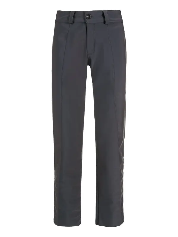 AMIR SLAMA Pockets Straight-leg Trousers - Grey