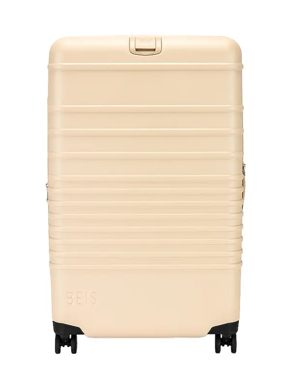 BEIS The Medium Check-in Roller - Beige