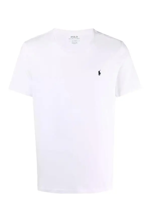 Polo Ralph Lauren Polo Pony-embroidered Cotton T-shirt - White