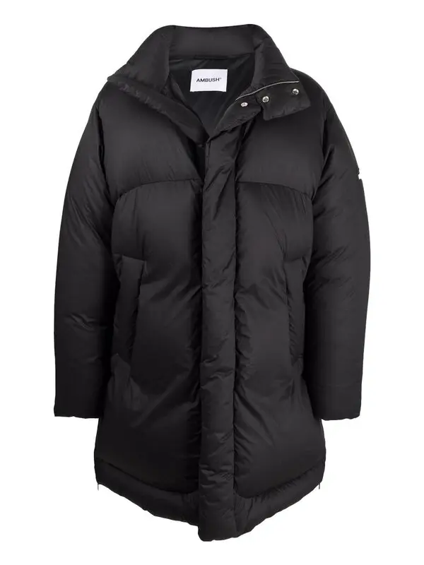 AMBUSH Padded Down Coat - Black