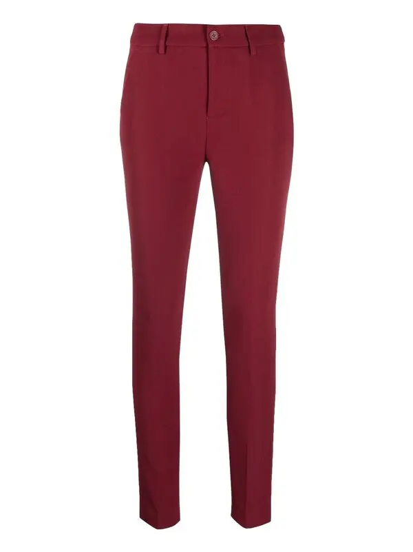 Liu Jo High-waist Skinny Trousers - Red