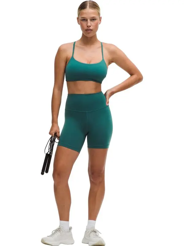 Lululemon Wunder Train High-rise Short 6 - Deep Marina