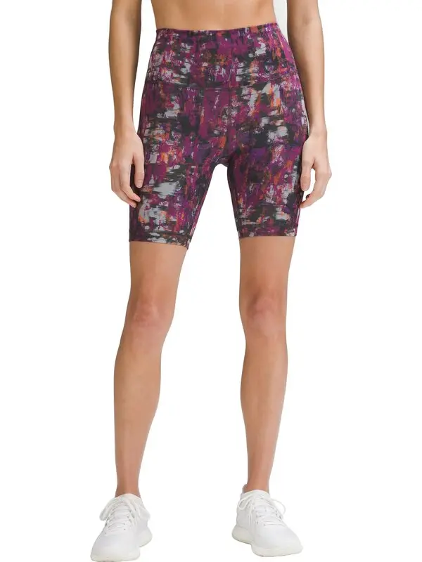 Lululemon Wunder Train High-rise Short 8 - Cinder Flash Multi