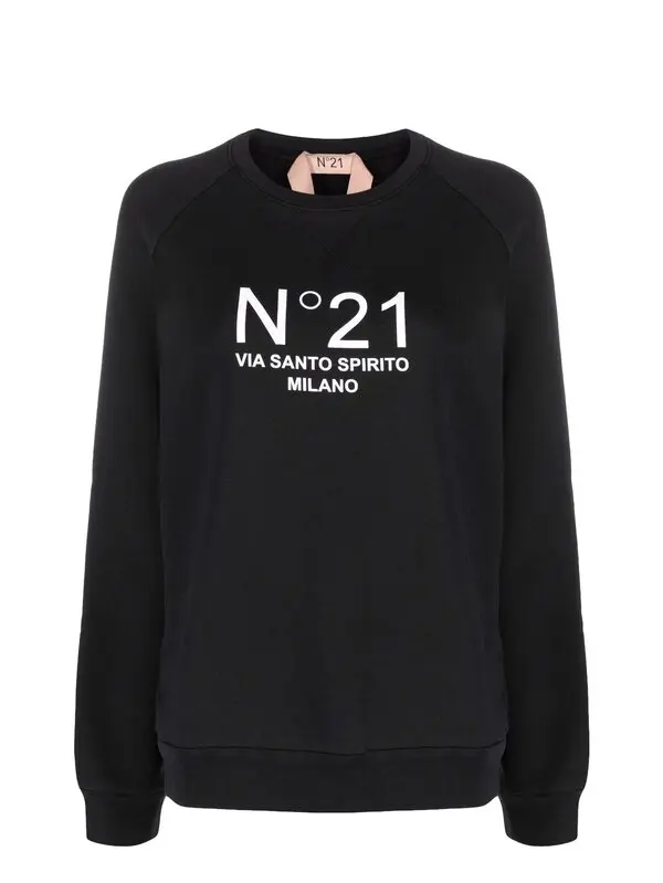N°21 Logo Sweatshirt - Black
